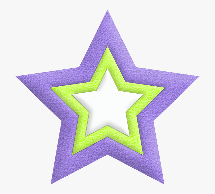 Stars Clip Art Green And Purple , Free Transparent Clipart - ClipartKey