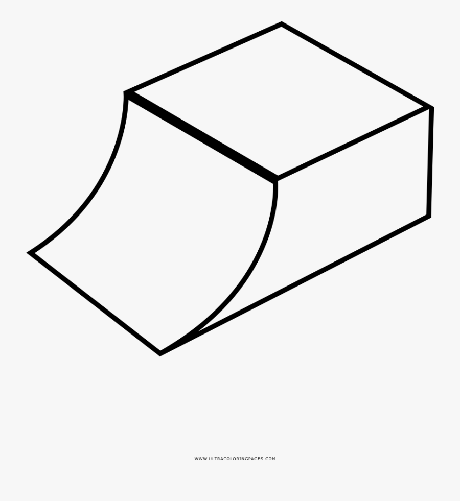 Quarter Pipe Coloring Page - Line Art , Free Transparent Clipart ...