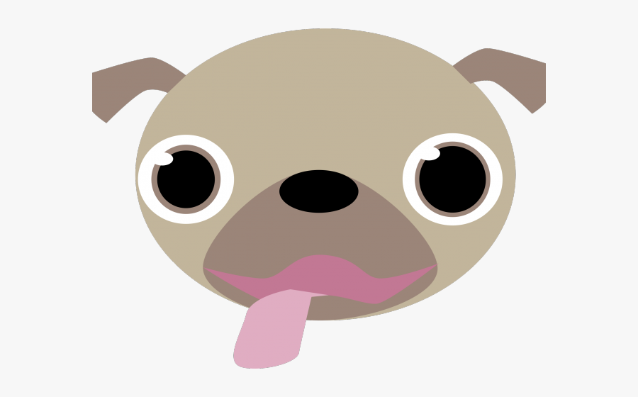 Cartoon Pug Head Png , Free Transparent Clipart - ClipartKey