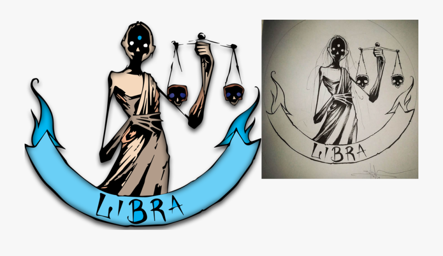 Zodiac Drawing Monster Transparent Png Clipart Free - Libra Drawing ...