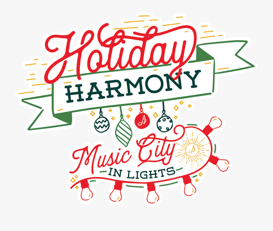 Music City In Lights - Illustration , Free Transparent Clipart - ClipartKey