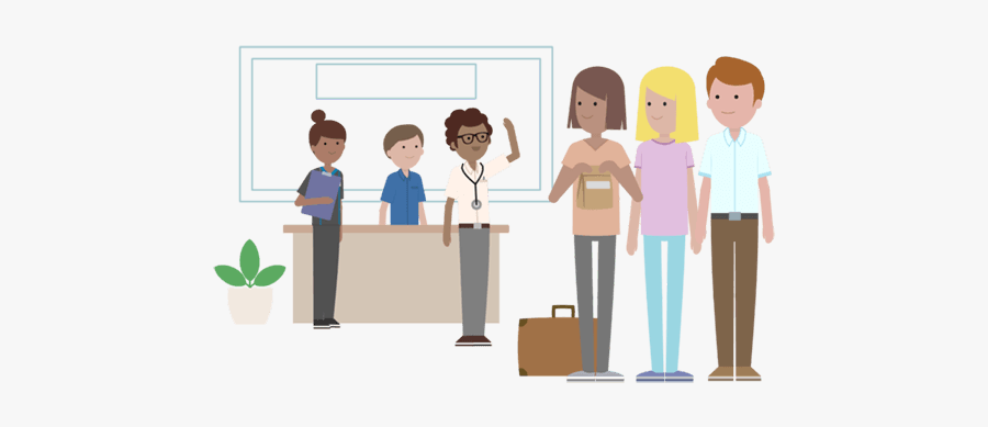 Patient Admission To Discharge Animation , Free Transparent Clipart ...