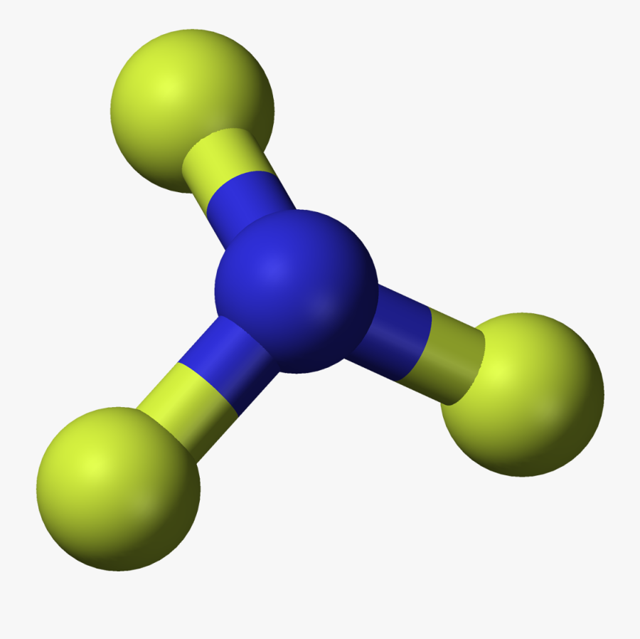 Nitrogen Ball And Stick Model , Free Transparent Clipart - ClipartKey