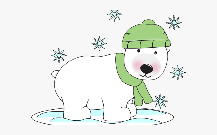 Winter Polar Bear Clipart , Free Transparent Clipart - ClipartKey