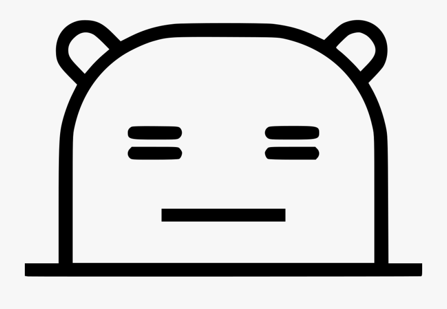 Mole Fictional Straight Face - Icon , Free Transparent Clipart - ClipartKey