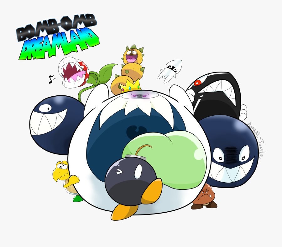 Bowser"s Goons - Bomb Omb , Free Transparent Clipart - ClipartKey