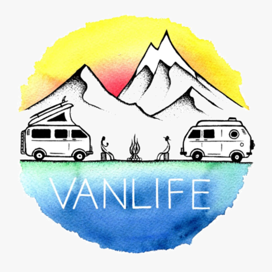 Vanlife Diaries - Van Life Logo , Free Transparent Clipart - ClipartKey