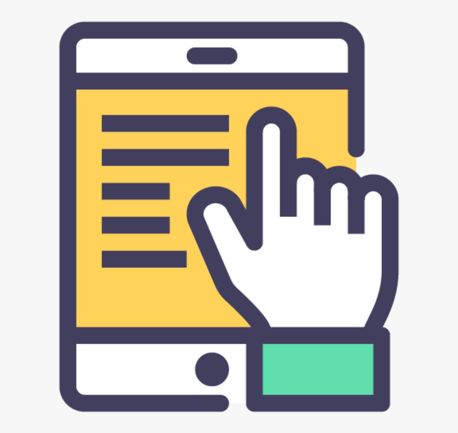 Hand Tablet Icon , Free Transparent Clipart - ClipartKey
