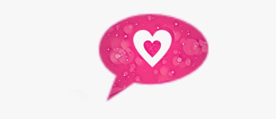 #callout #love #pink #freetoedit - Heart , Free Transparent Clipart ...
