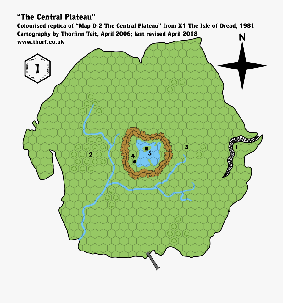 Isle Of Dread Map E9 , Free Transparent Clipart - ClipartKey