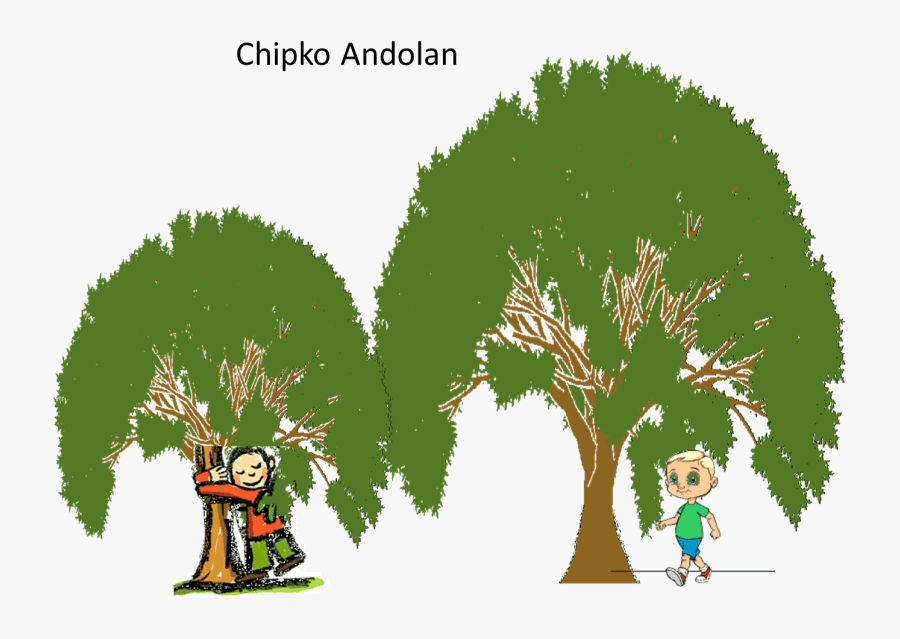 Chipko Andolan Image - Illustration , Free Transparent Clipart - ClipartKey