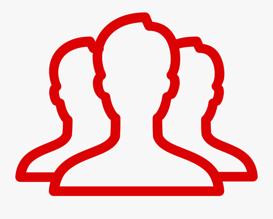 Dedicated Team - Transparent Background People Icon White Png , Free ...