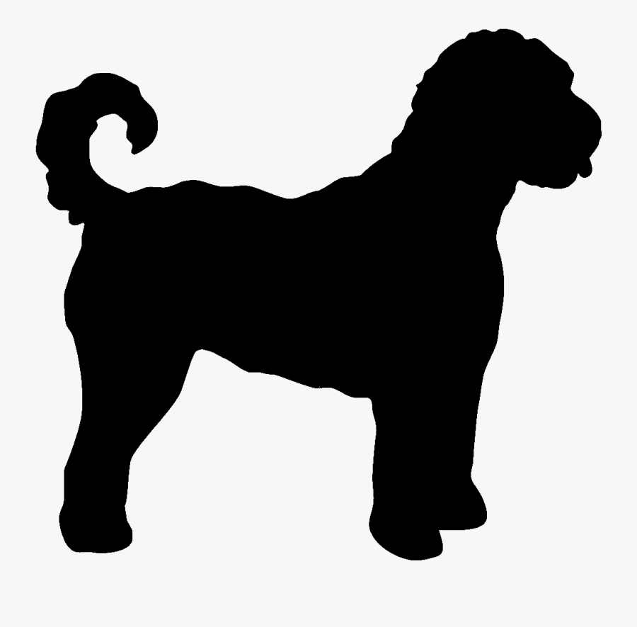 Clip Art Labradoodle Silhouette , Free Transparent Clipart - ClipartKey
