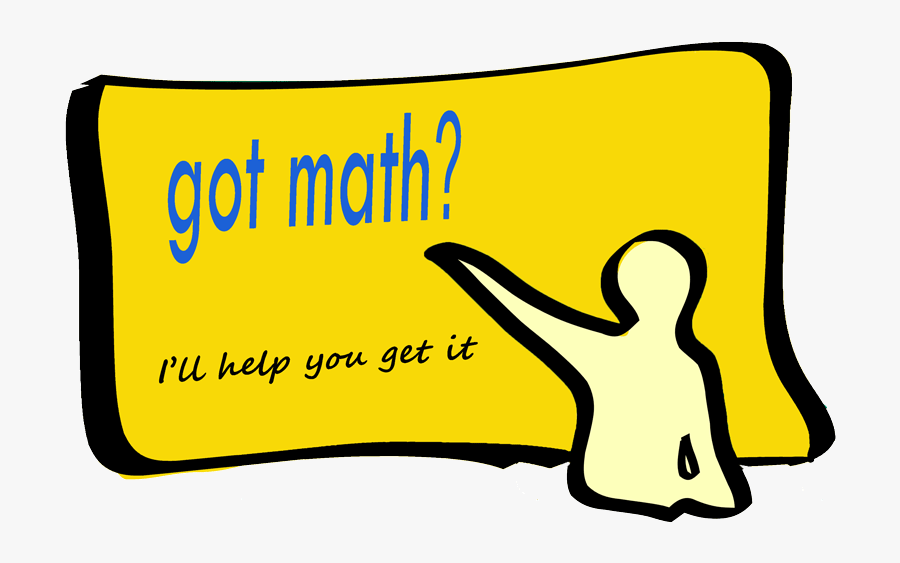 Got Math I"ll Help You Get It - Math Tutor Clipart , Free Transparent ...