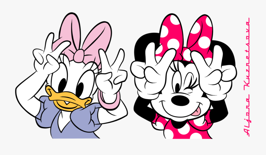 Minnie Mouse Y Daisy , Free Transparent Clipart - ClipartKey