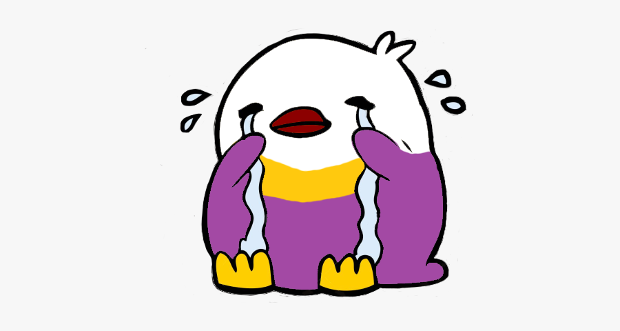 Crying Bird Cartoon , Free Transparent Clipart - ClipartKey
