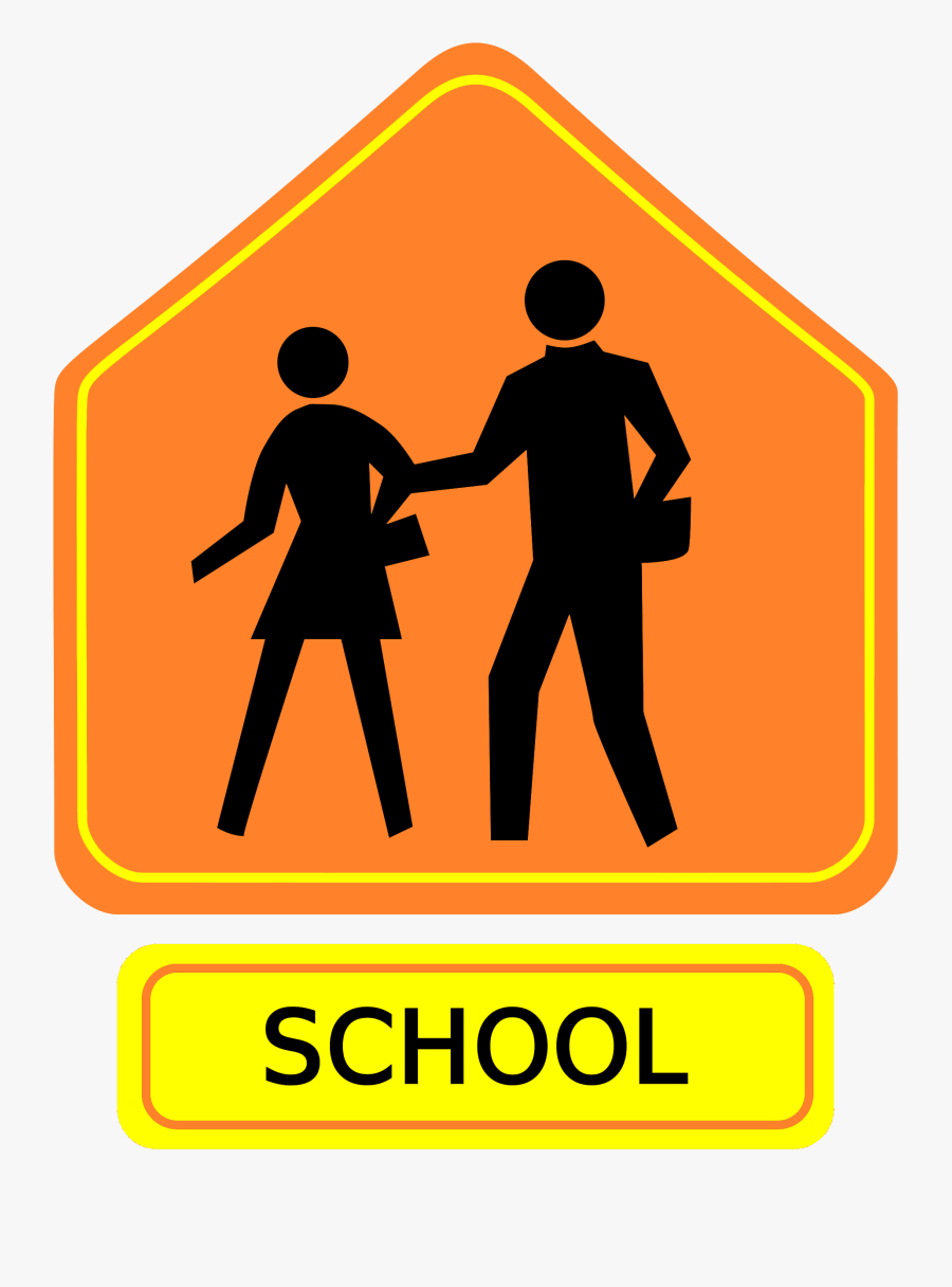 School Zone Sign Png , Free Transparent Clipart - ClipartKey
