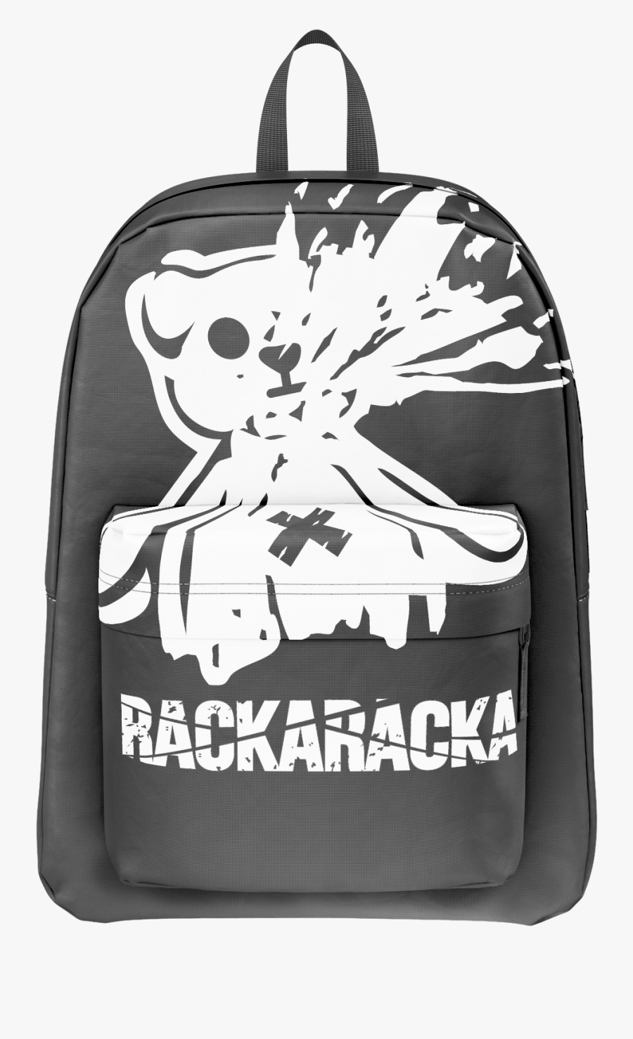 Rackaracka Black Backpack - Rackaracka Logo , Free Transparent Clipart ...