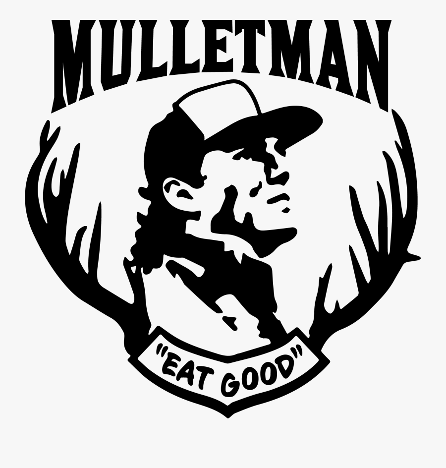 Mullet Man Logo , Free Transparent Clipart - ClipartKey
