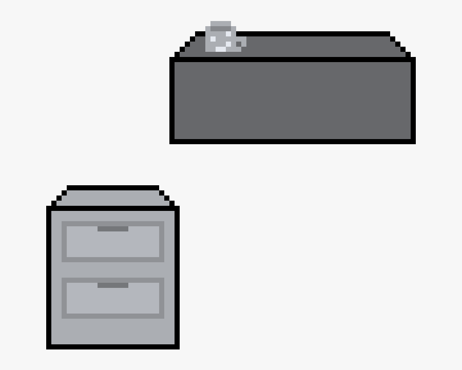 Pixel Art Filing Cabinet , Free Transparent Clipart - ClipartKey