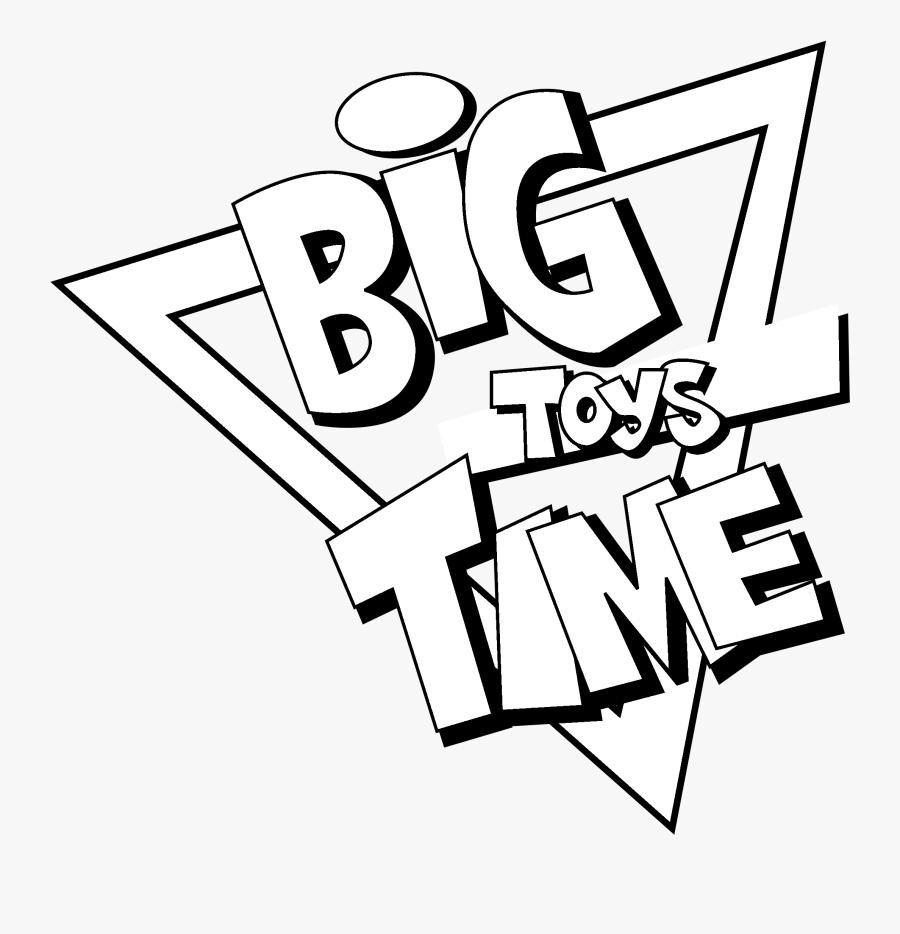 Big Toys Time 01 Logo Black And White , Free Transparent Clipart ...