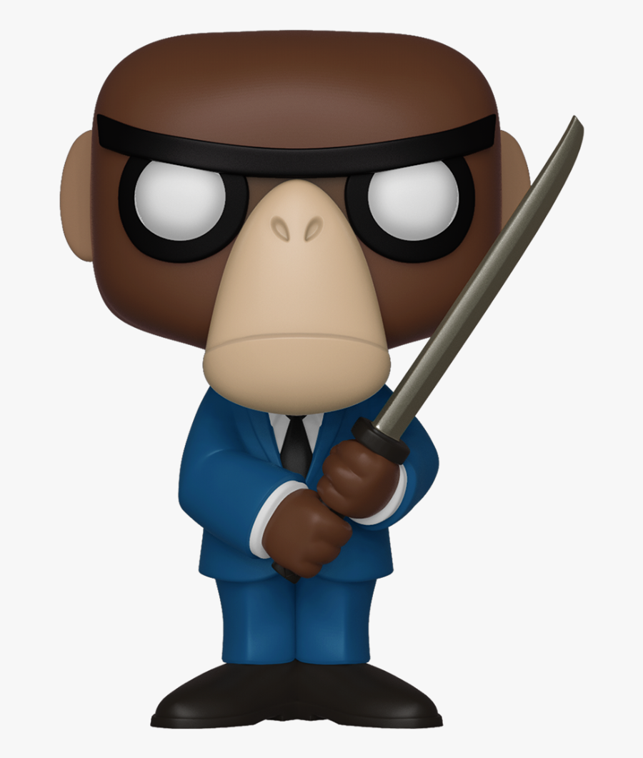 Monkey Assassin Pop , Free Transparent Clipart - ClipartKey