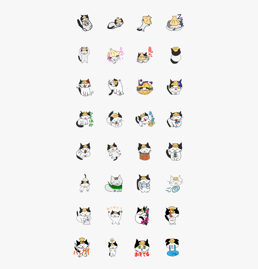 Mutsu Bay Scallop And Cats - Brown And Friends Custom Stickers , Free ...