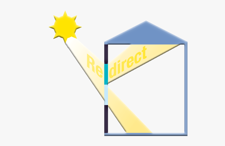 Daylight Redirecting Graphic - Sign , Free Transparent Clipart - ClipartKey