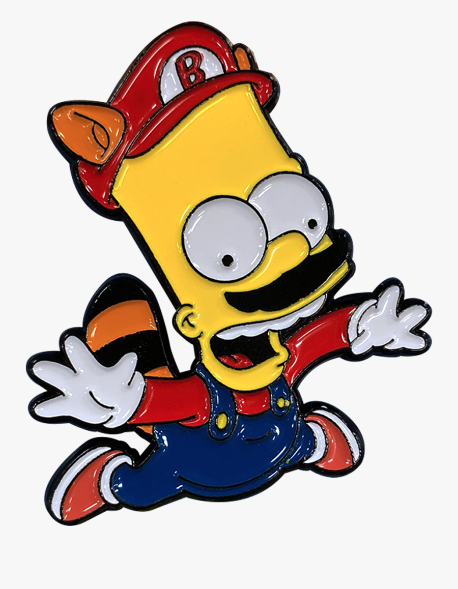 Thumbs Bart X Super Mario Pin - Mario Bart , Free Transparent Clipart ...