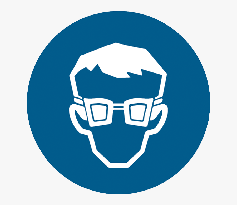 Brady Mandatory Pictograms - Safety Glasses Ppe Sign , Free Transparent ...