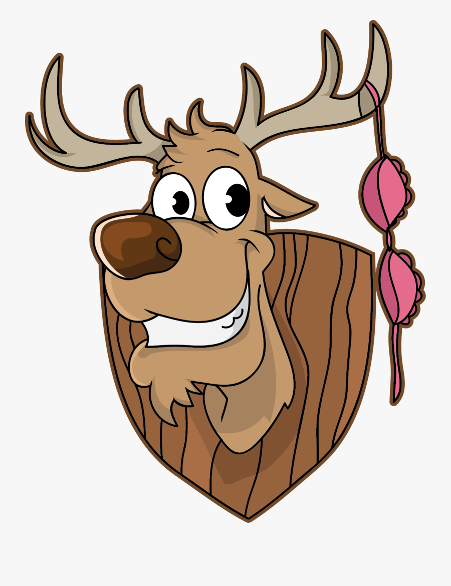Stag Night Cartoon , Free Transparent Clipart - ClipartKey