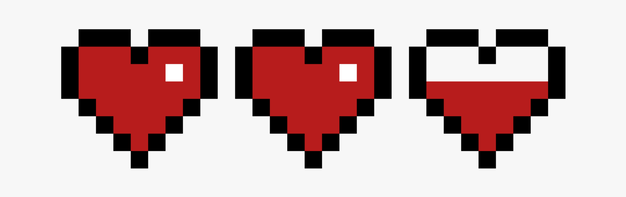 8 Bit Hearts Png , Free Transparent Clipart - ClipartKey