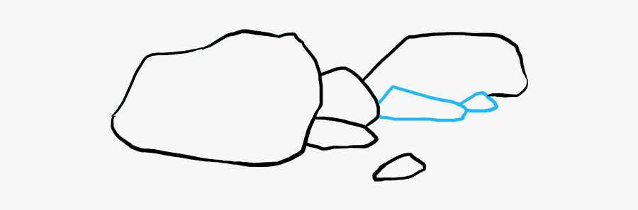 How To Draw Rocks - Draw For Sedimentary Rock , Free Transparent ...
