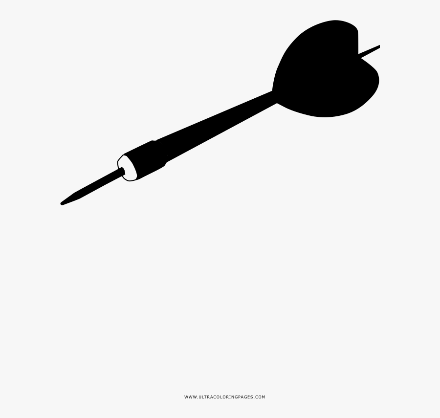 Dart Coloring Page , Free Transparent Clipart - ClipartKey