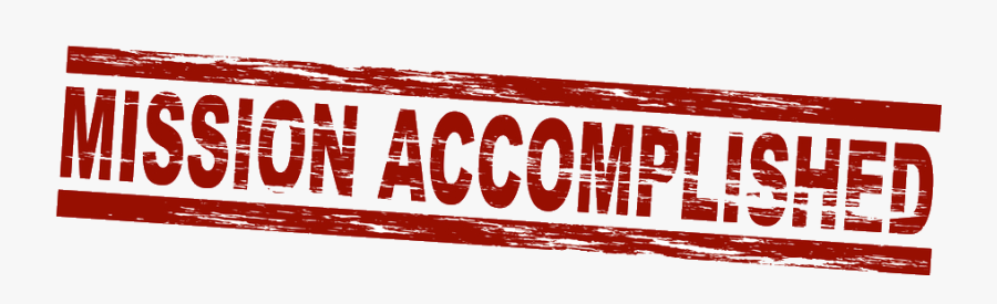 Clip Art Mission Accomplished Clipart - Mission Achieved , Free ...