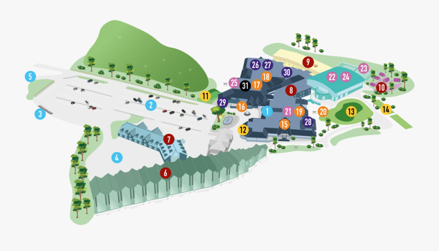 Old Thorns Golf Course Map , Free Transparent Clipart - ClipartKey