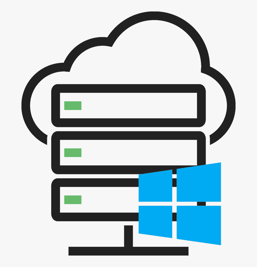 Cloud Server Windows W750xh855 - Cloud Server Icon Transparent , Free ...