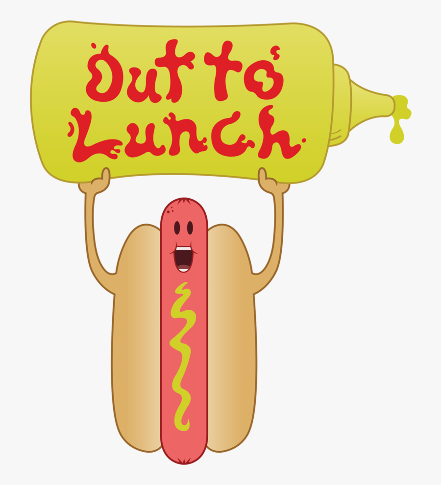 Hot Dog Out To - Printable At Lunch Signs , Free Transparent Clipart ...