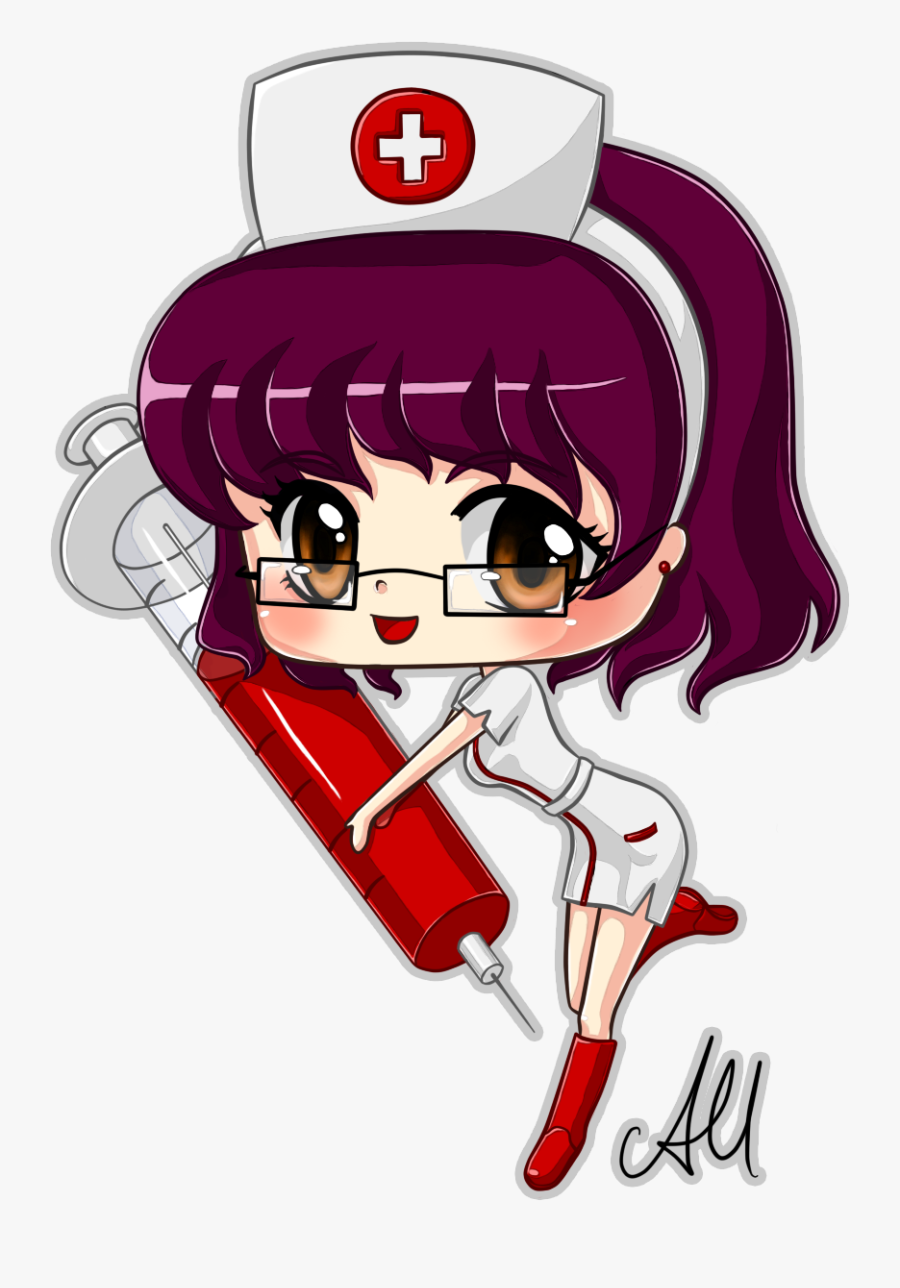 Hospital Nurse Chibi Meike By Shampie - Nurse Chibi , Free Transparent ...