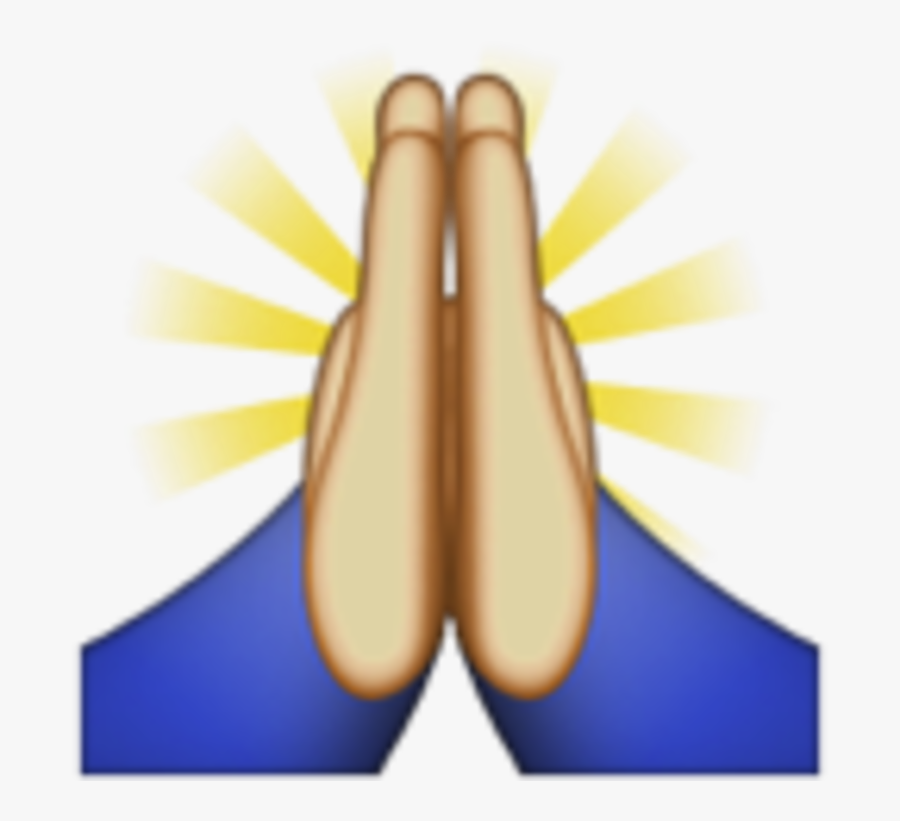 Emoji Clipart Blessed - Emoji Praying , Free Transparent Clipart ...