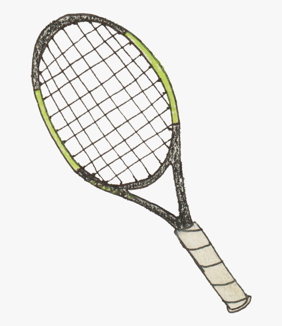 Tennis Racket Print - Racket , Free Transparent Clipart - ClipartKey