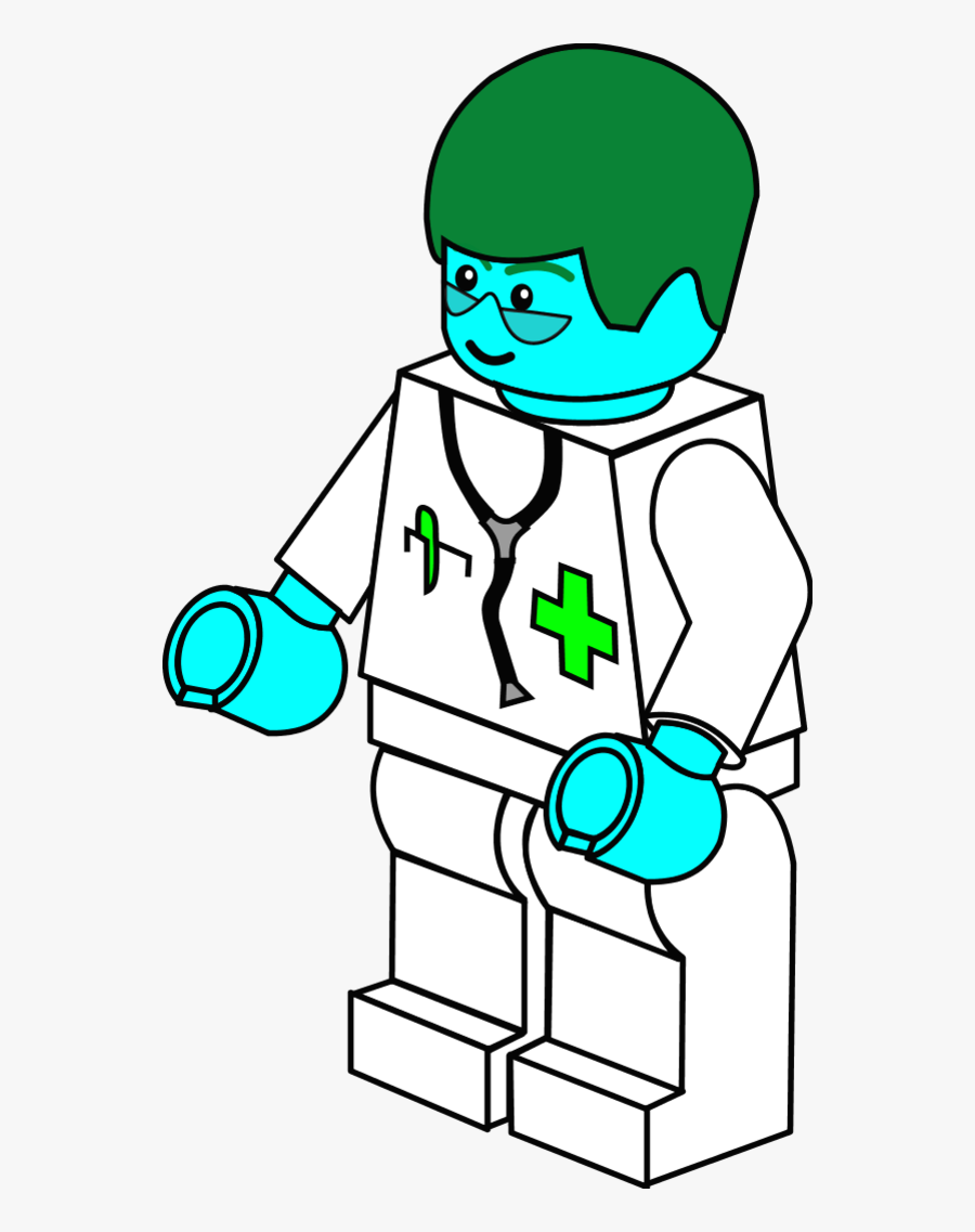 Lego Town Doctor - Lego First Aid Man , Free Transparent Clipart ...
