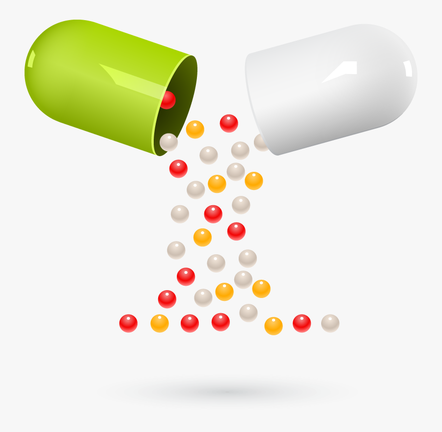Pharmacy Clipart Capsule - Png Transparent Capsule Medicine , Free ...
