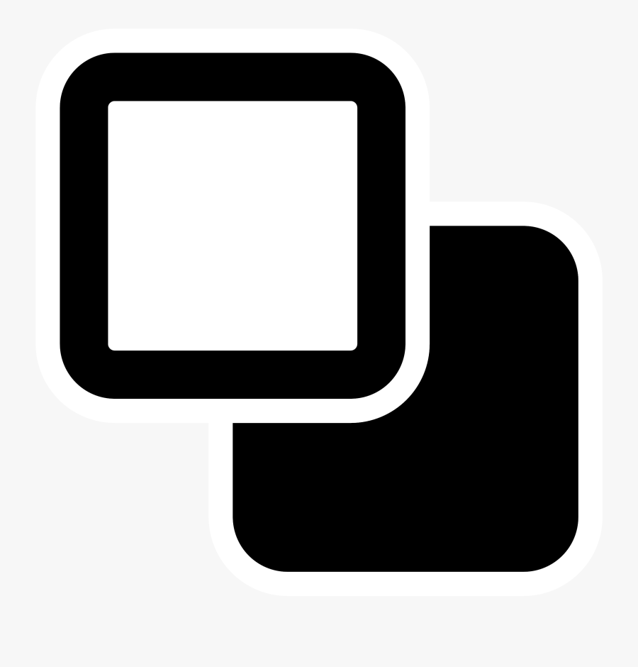 Primary Send Stencil To Back Icons Png , Free Transparent Clipart ...