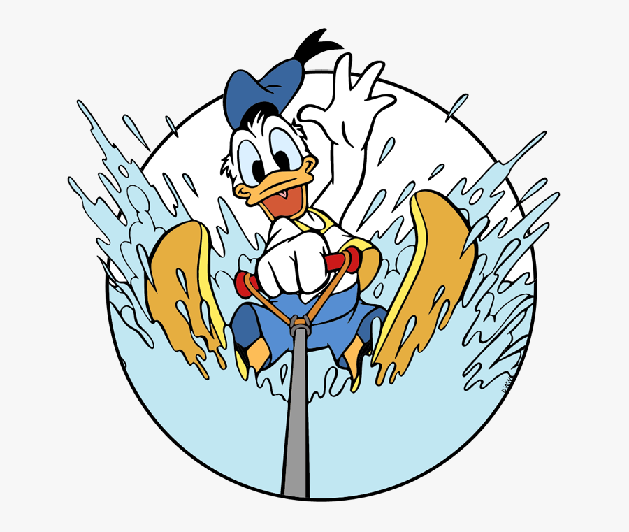 Donald Duck Water , Free Transparent Clipart - ClipartKey
