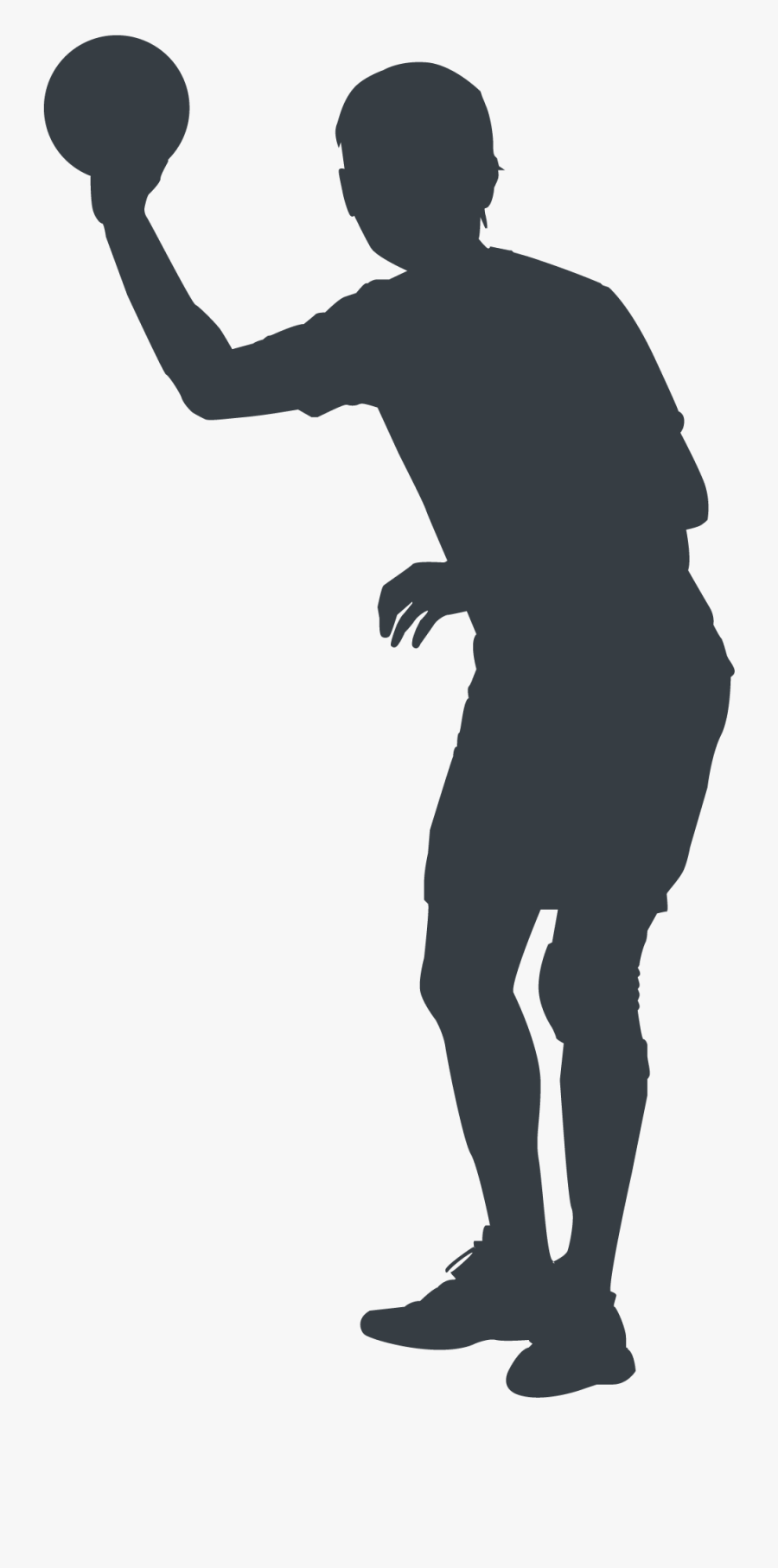 Transparent Dodgeball Png - Dodgeball Clipart Silhouette , Free ...