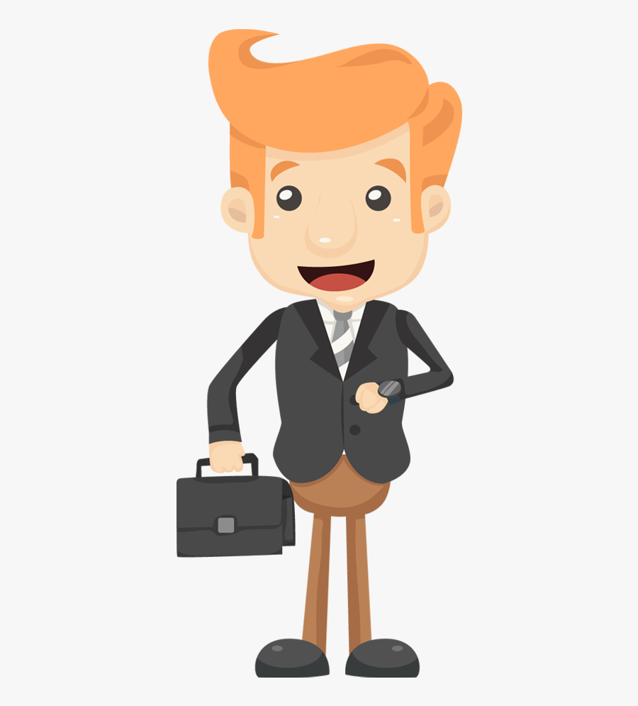 Clipart Looking At Watch Clipart - Cartoon Thumbs Up Png , Free ...