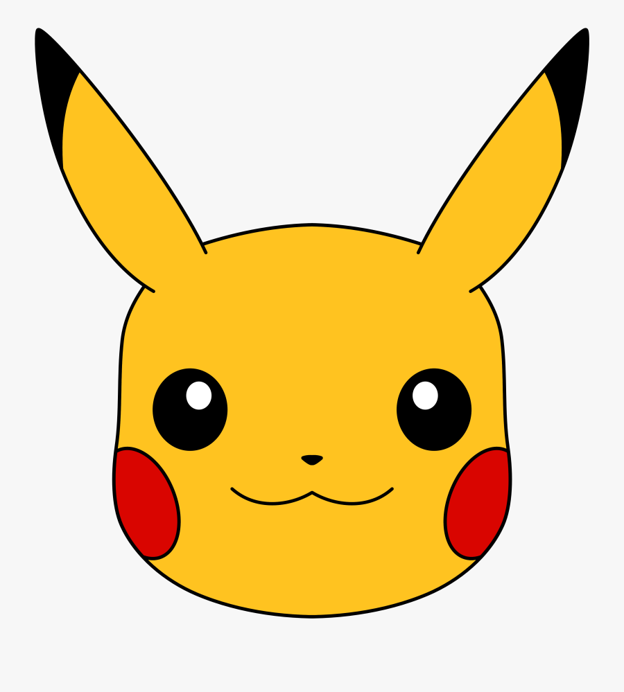 Pikachu Clipart Head - Pikachu Face Png , Free Transparent Clipart ...