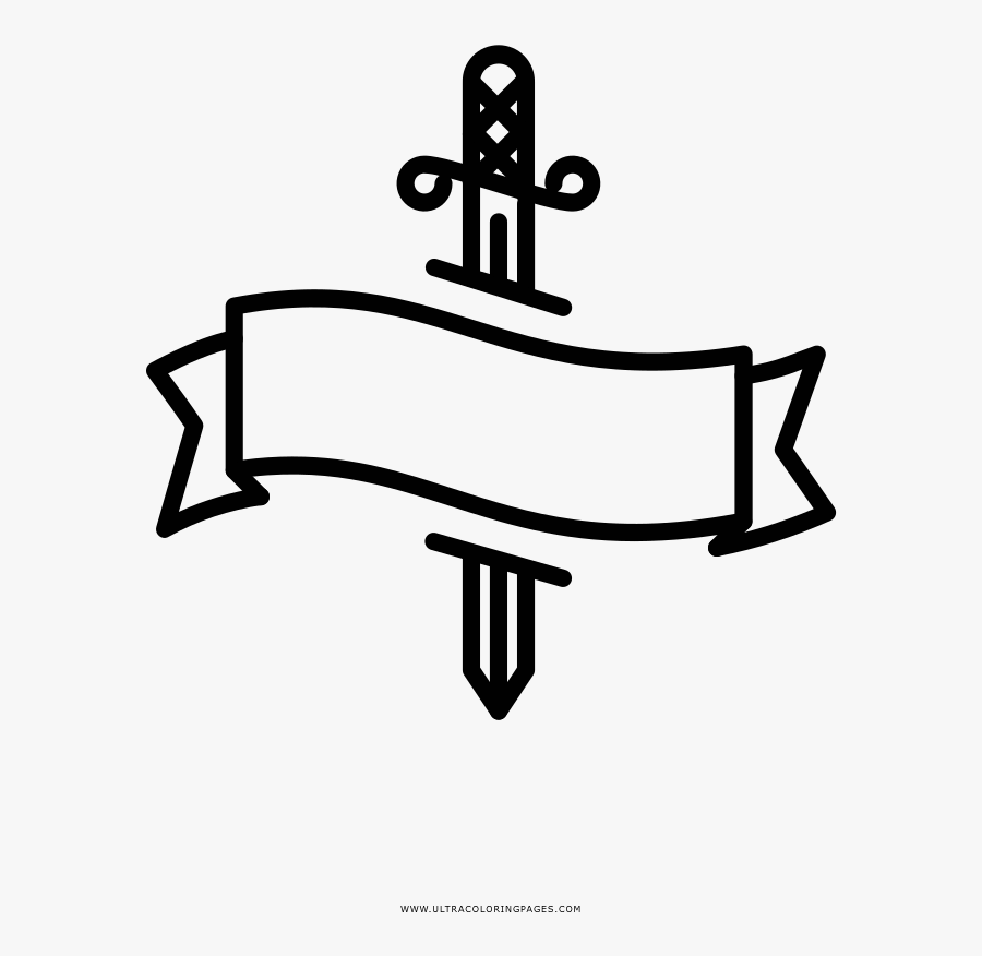 Coloring Pages Of Banners , Free Transparent Clipart - ClipartKey
