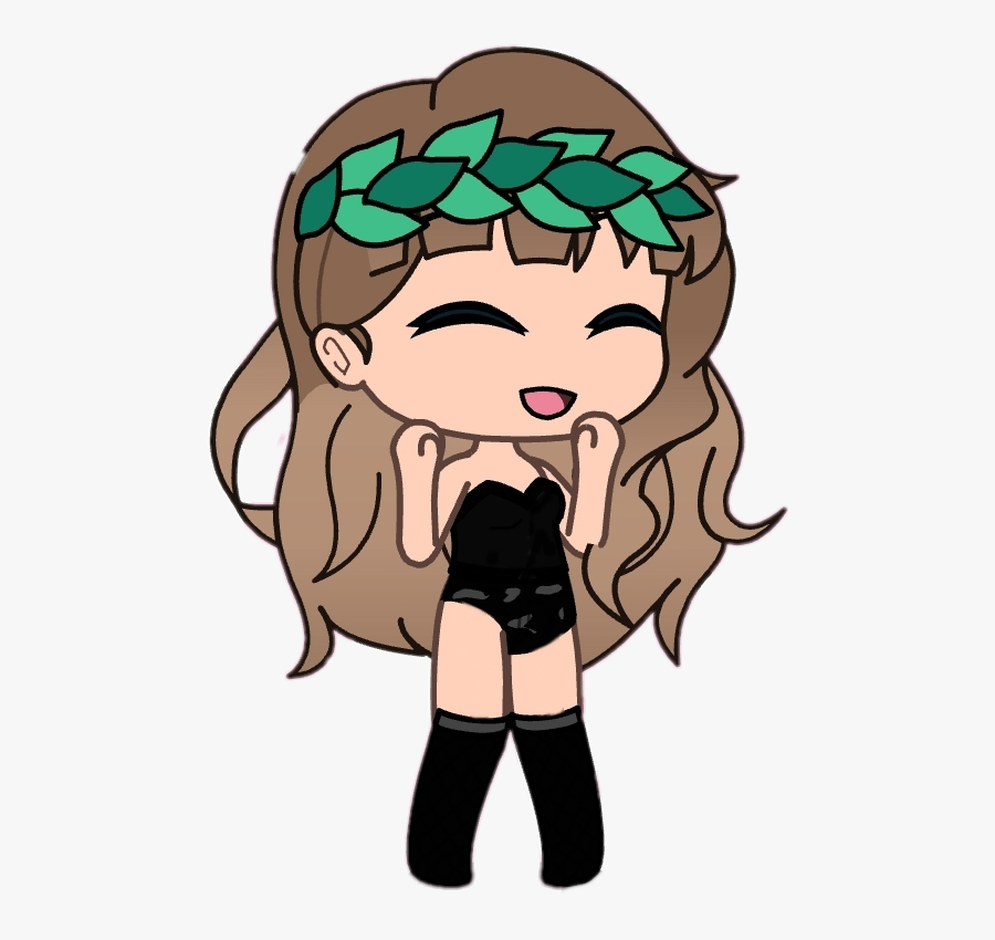 ##gacha #swimming - Cartoon , Free Transparent Clipart - ClipartKey